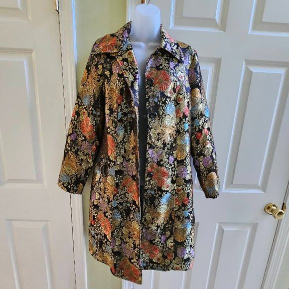 Notations | Jackets & Coats | Vintage 9s Notations Asian Inspired ...